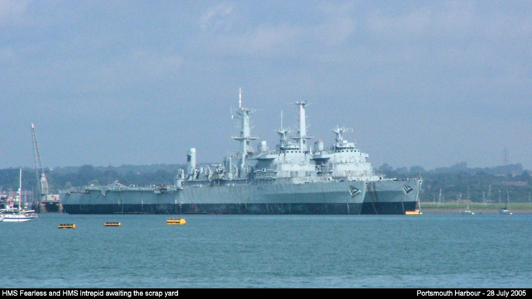 HMS Fearless and HMS Intrepid by Graham Wood Photo Collection on YouPic